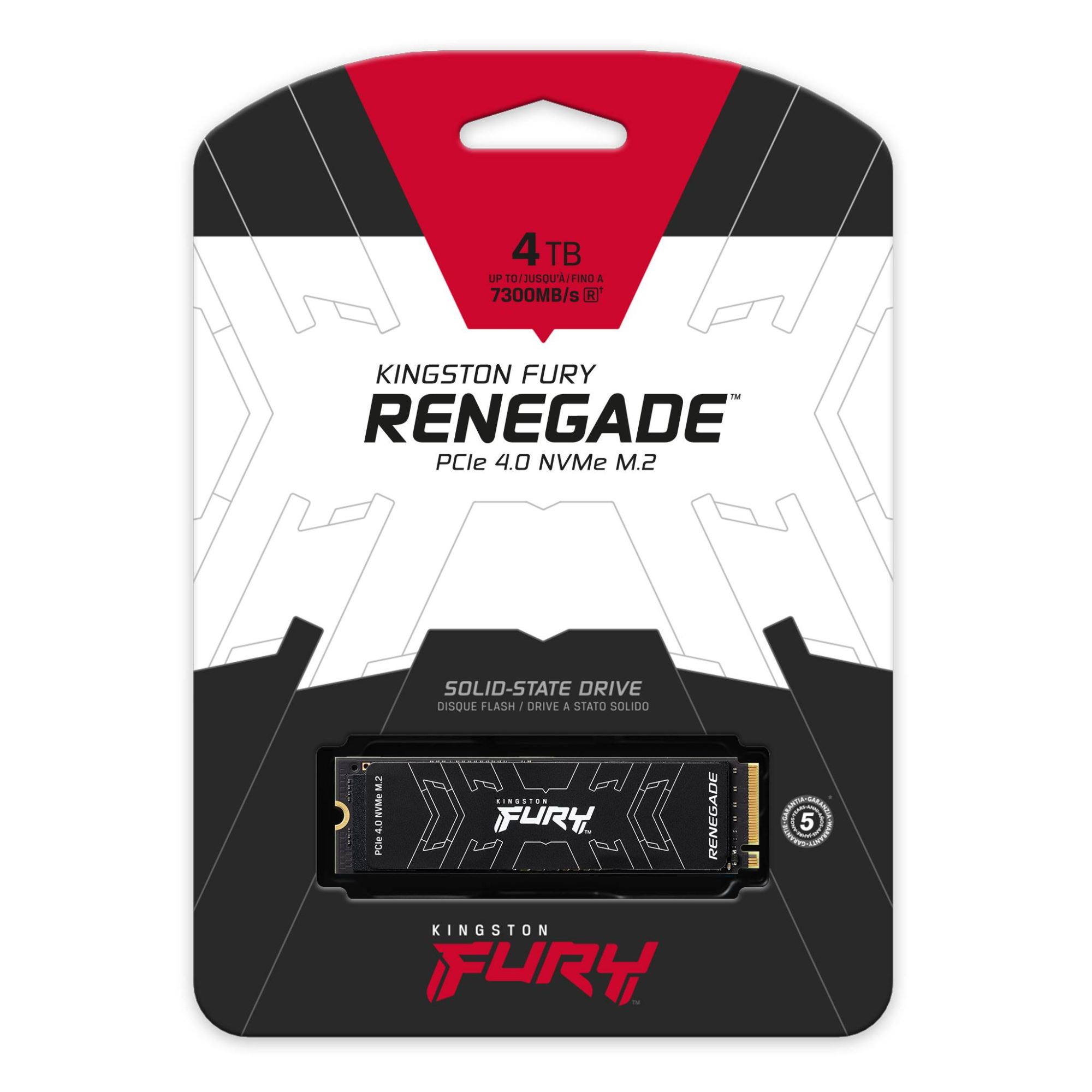 Kingston FURY Renegade PCIe 4 0 NVMe M 2 SSD 4TB SFYRD 4000G Kingston FURY Renegade PCIe 4 0 NVMe M 2 SSD 4TB SFYRD 4000G