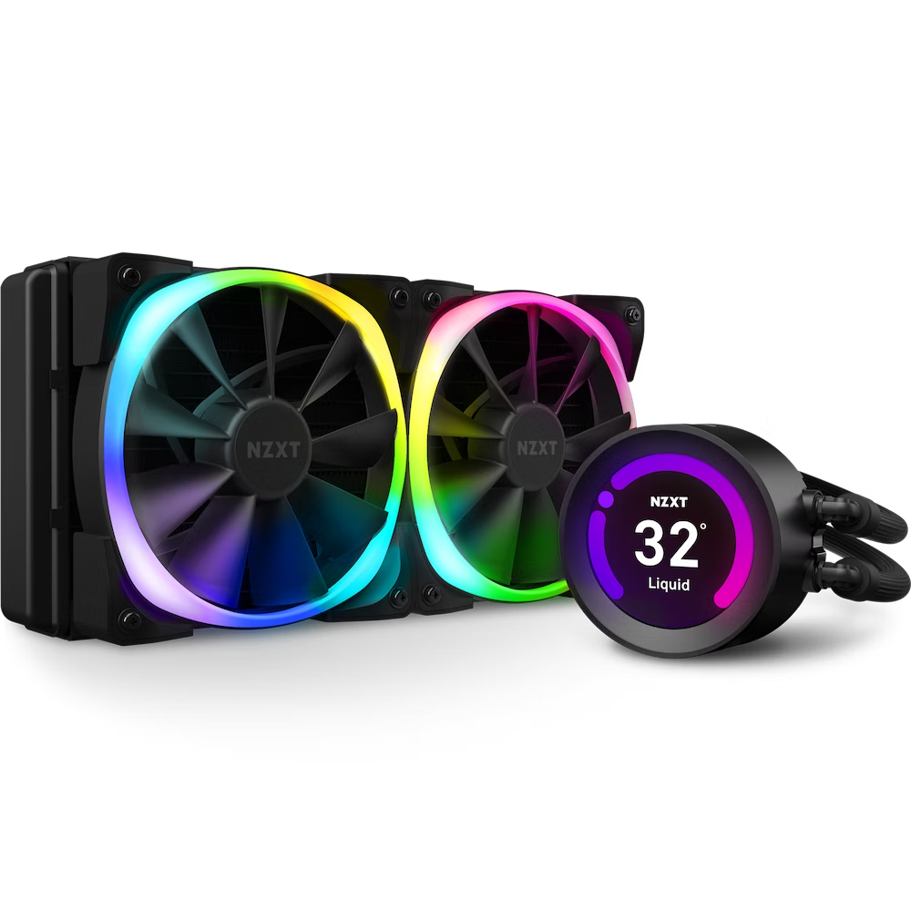 NZXT - Kraken Z53 RGB AIO CPU vízhűtés - Fekete - RL-KRZ53-R1 ...